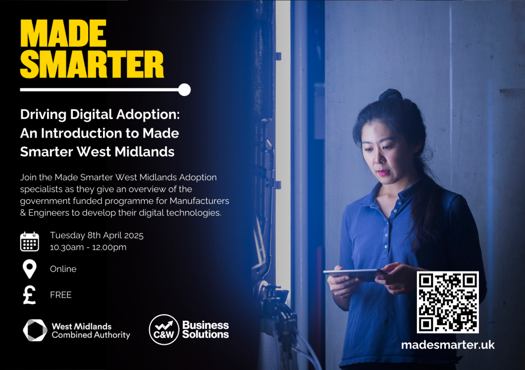 Free webinar to help manufacturers embrace digital technology - Marches ...